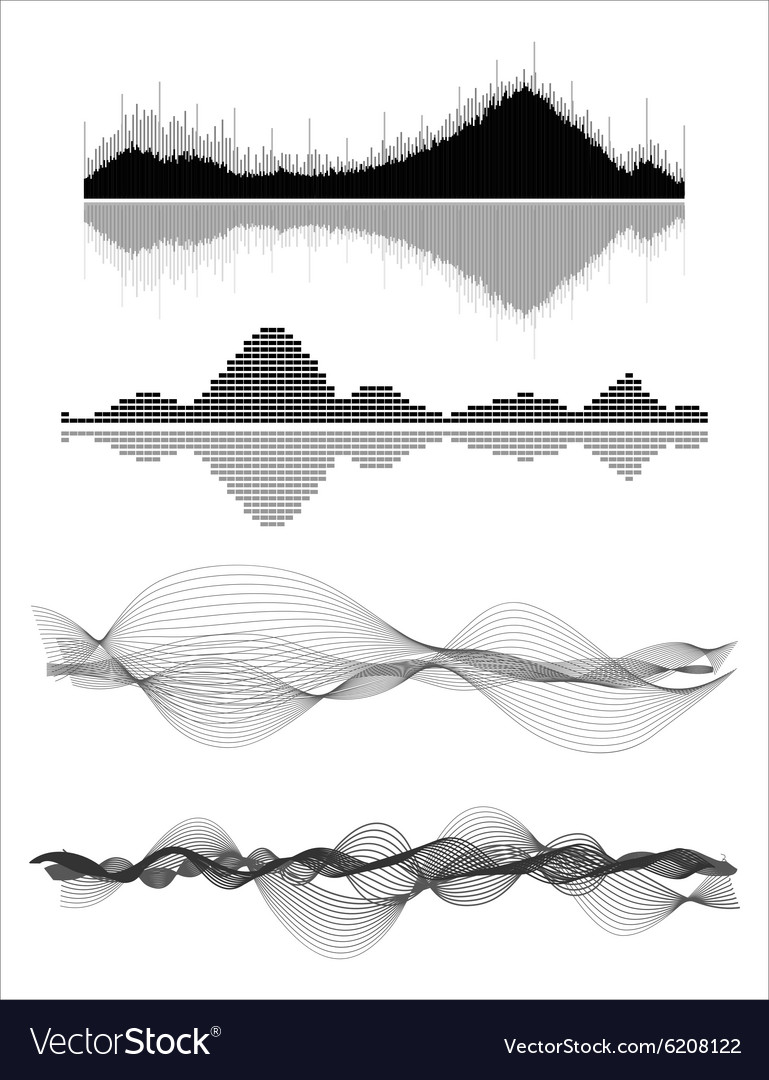 Audio equalizer Royalty Free Vector Image - VectorStock