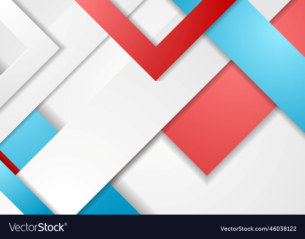 Tech geometric material background Royalty Free Vector Image
