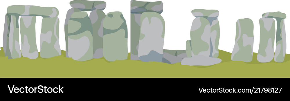 Classical stonehenge antique scultupture monument Vector Image