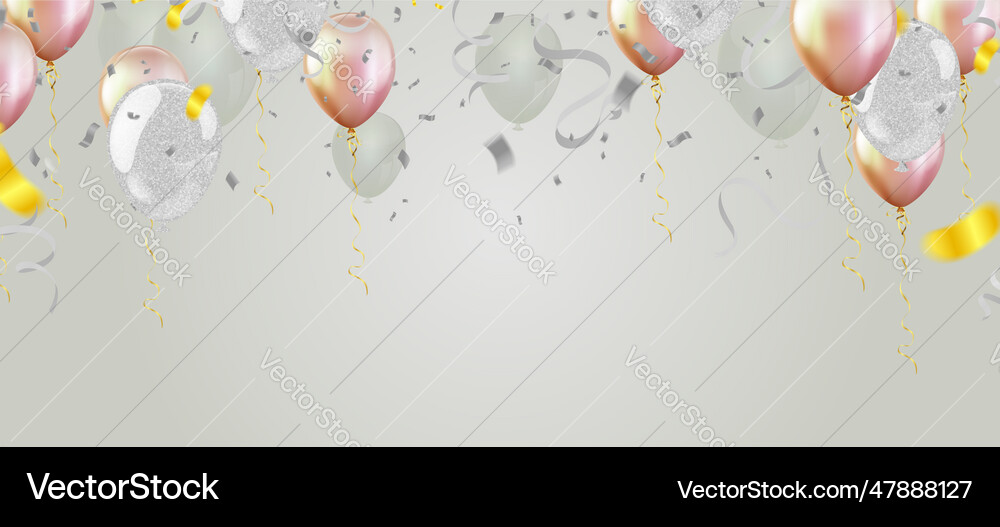 Happy birthday background design Royalty Free Vector Image
