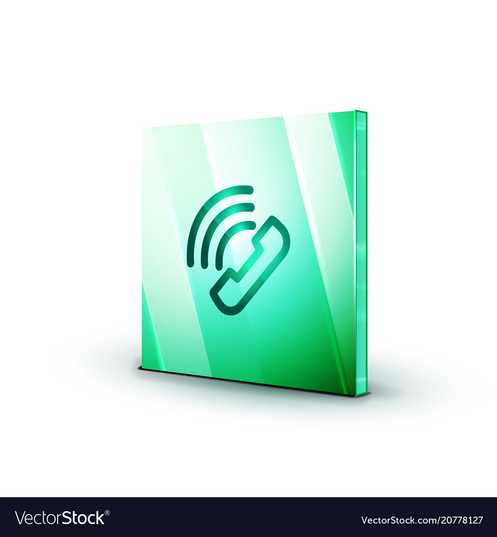Phone support web button Royalty Free Vector Image