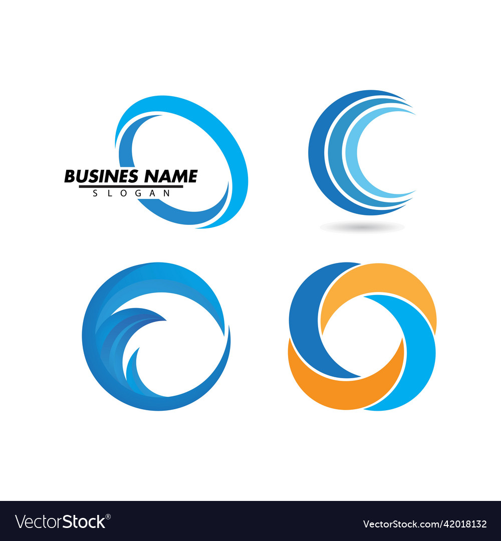 Circle logo Royalty Free Vector Image - VectorStock