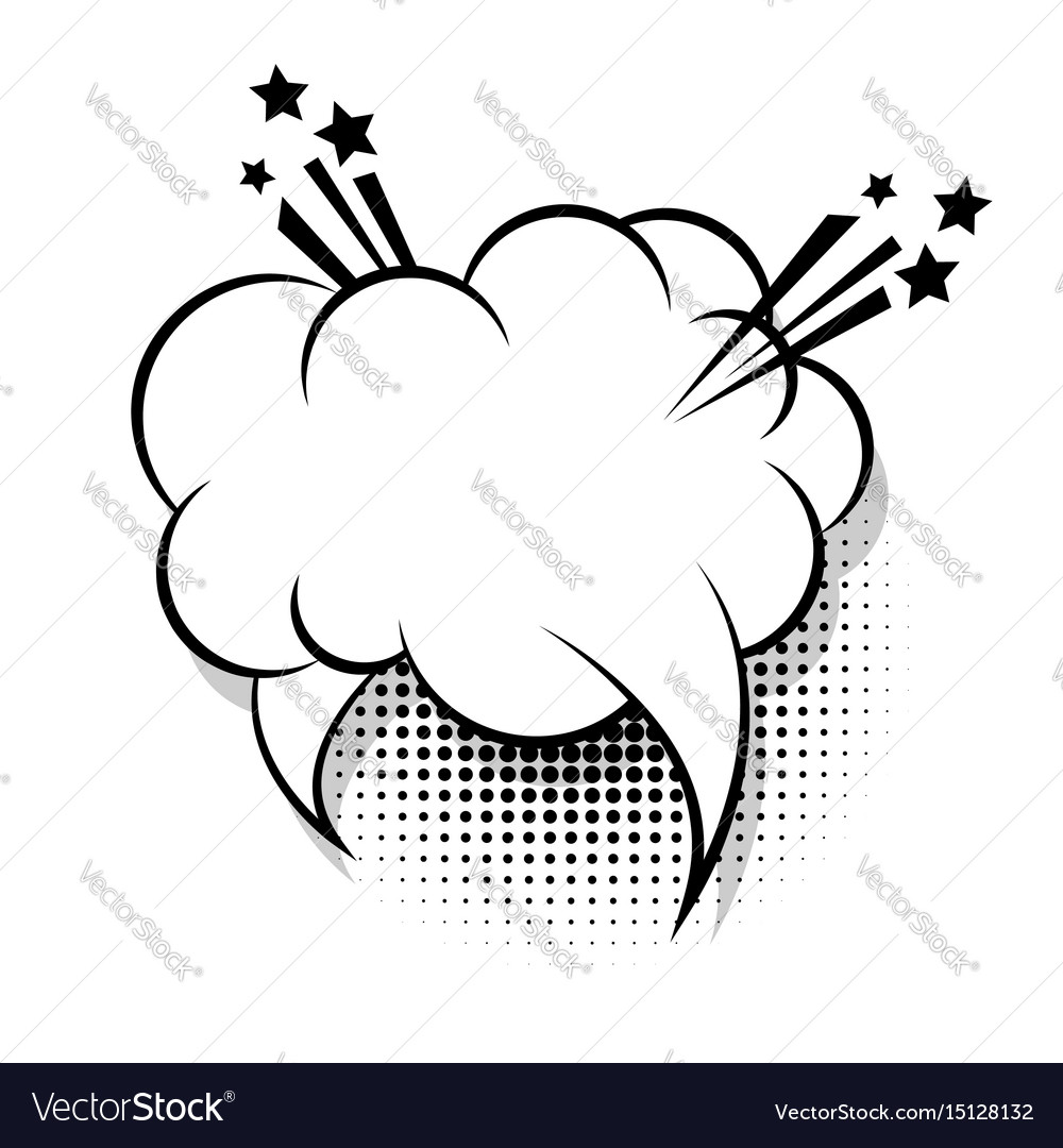 Comic text template Royalty Free Vector Image - VectorStock