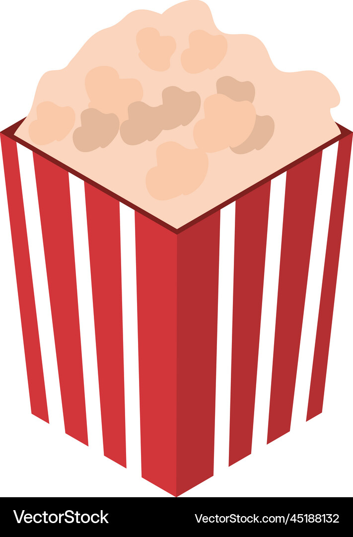 Pop corn icon Royalty Free Vector Image - VectorStock