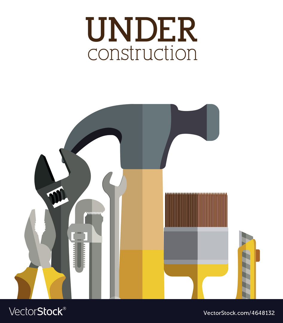 Under construction design Royalty Free Vector Image