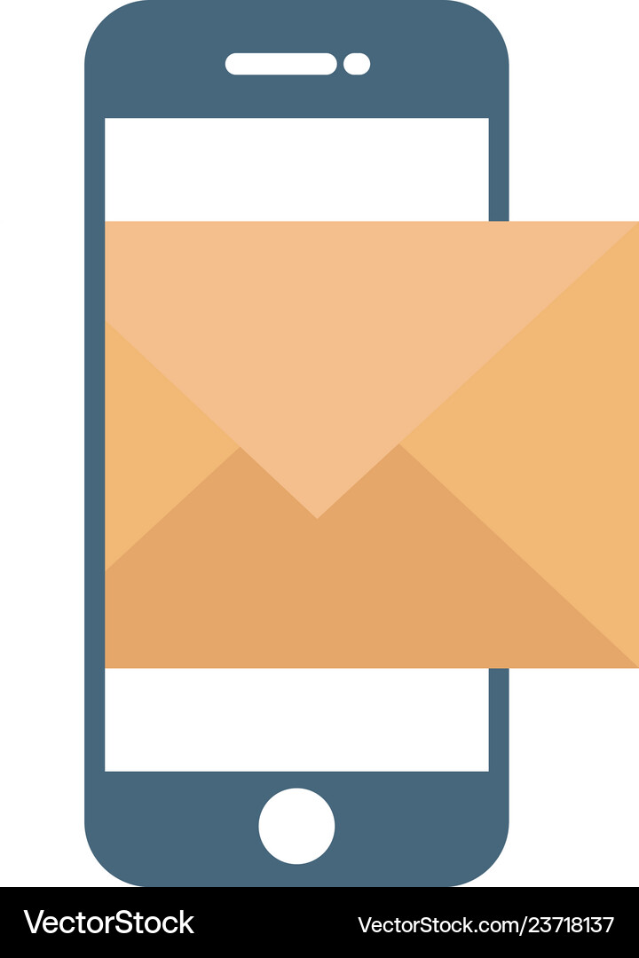 Letter sign isolated icon editable Royalty Free Vector Image