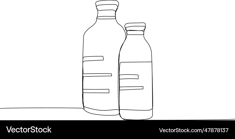 Saline bottle sodium chloride syringe injection Vector Image