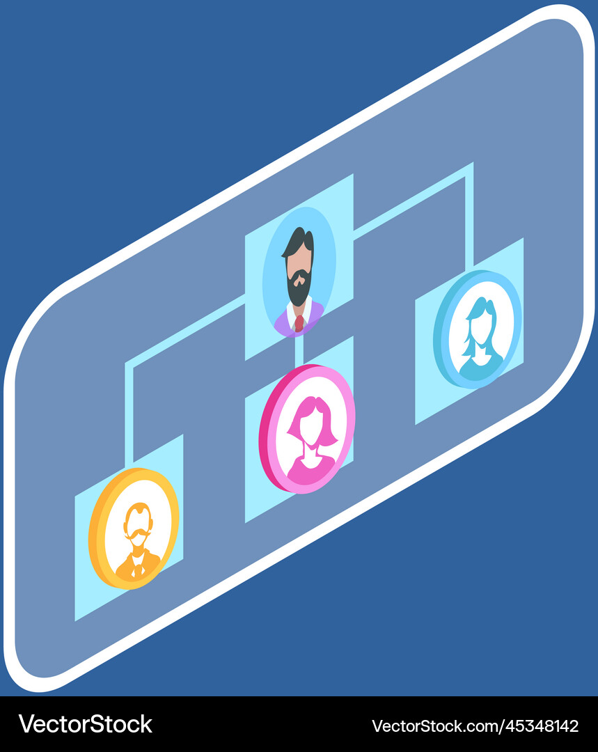 Search social profile recruitment genealogical Vector Image
