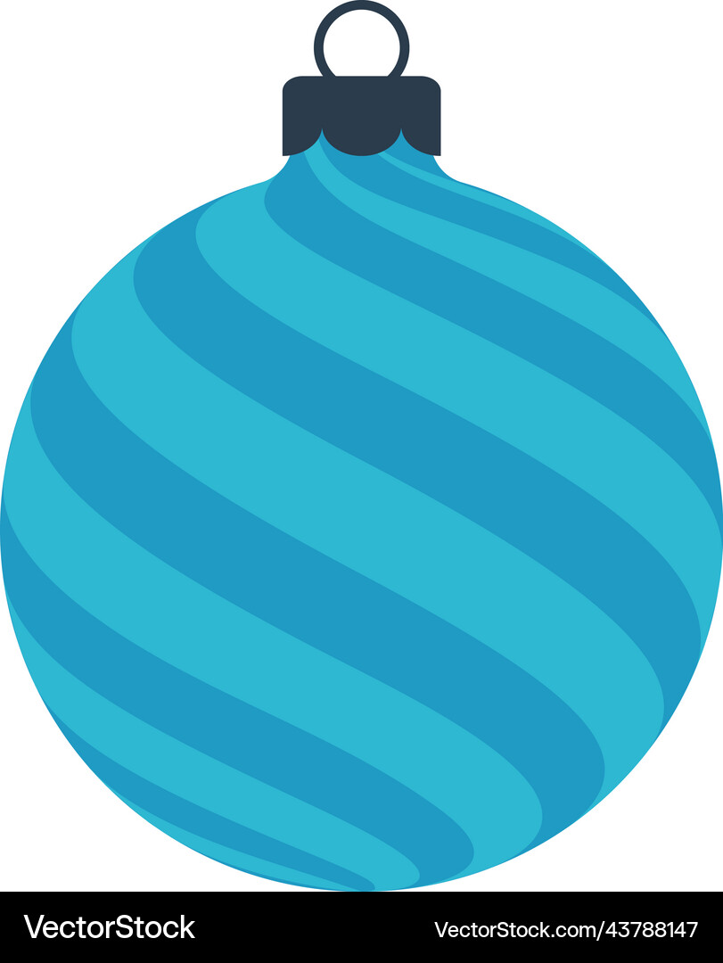 Christmas ball Royalty Free Vector Image - VectorStock