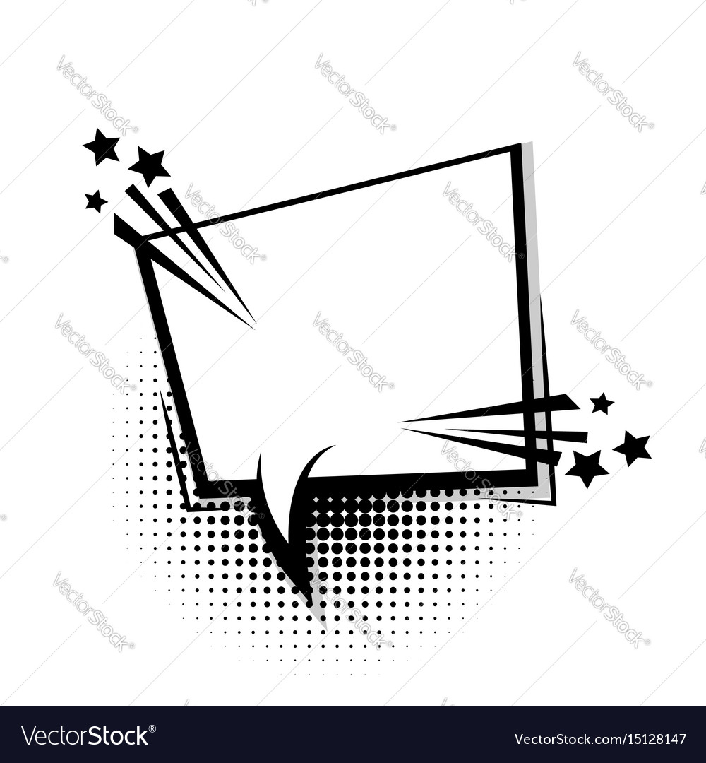 Comic text template Royalty Free Vector Image - VectorStock