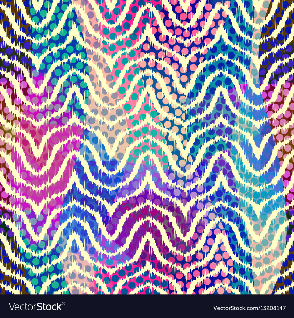 Ink fabric pattern Royalty Free Vector Image - VectorStock