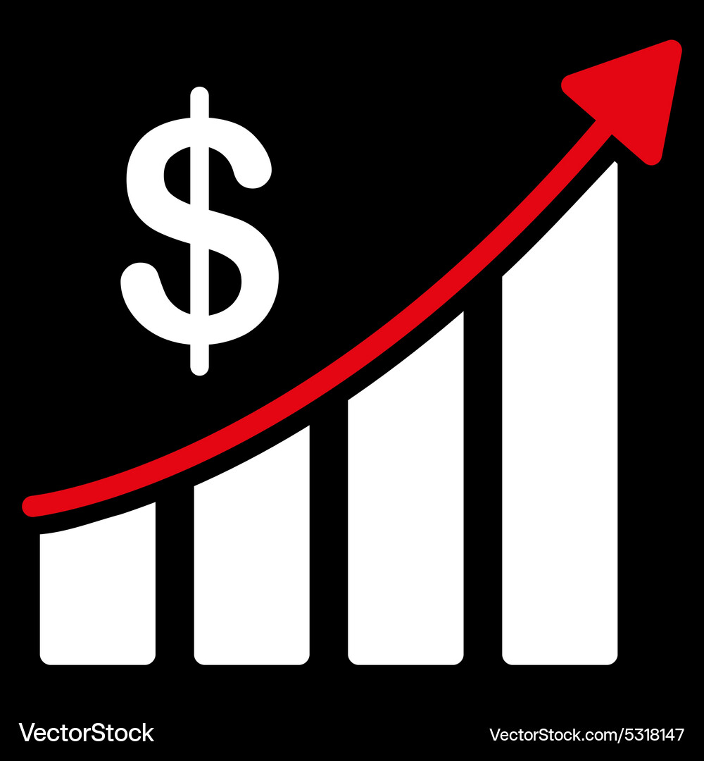 Sales icon from business bicolor set Royalty Free Vector