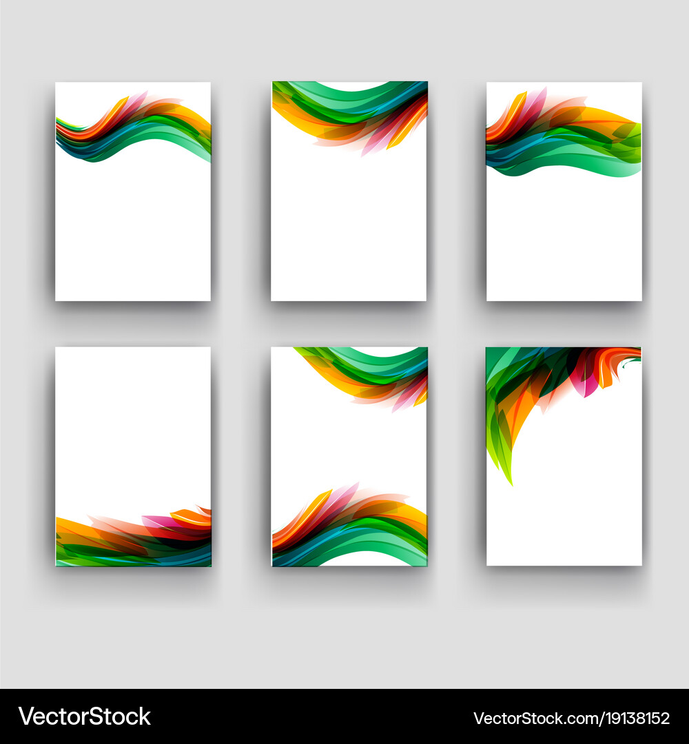 Abstract colorful background for business Vector Image