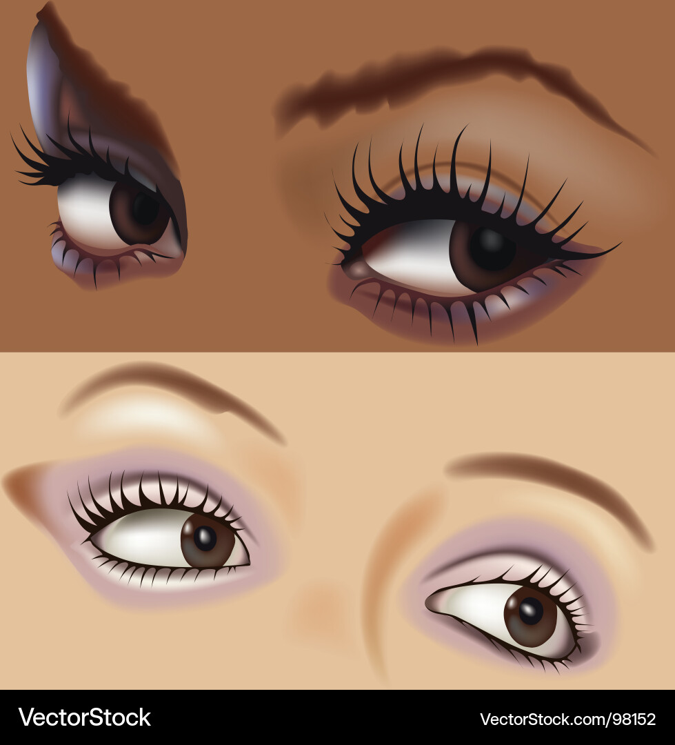 Eyes Royalty Free Vector Image - VectorStock