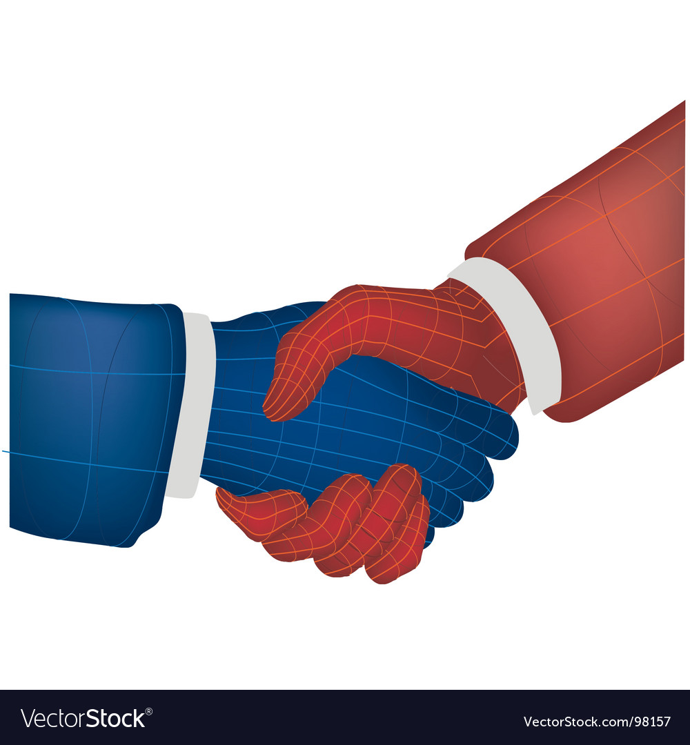 Handshake Royalty Free Vector Image - VectorStock
