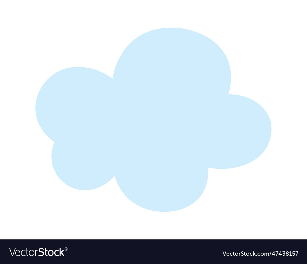 Sky cloud icon Royalty Free Vector Image - VectorStock