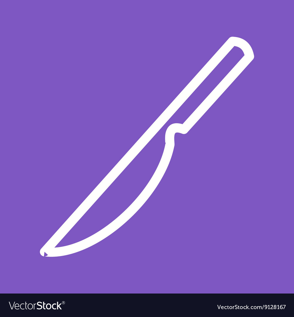 Knife Royalty Free Vector Image - VectorStock