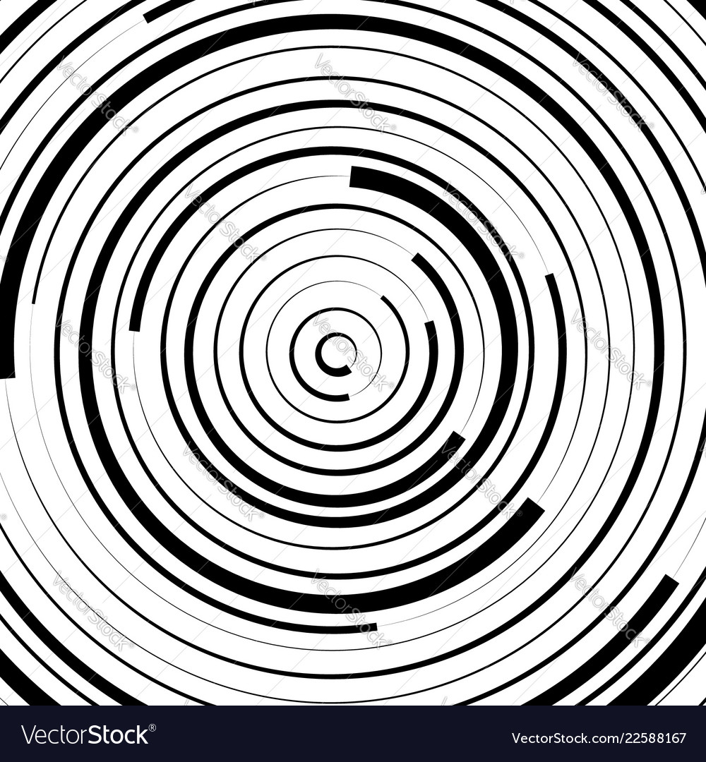 Radial concentric circles with irregular dynamic Vector Image Radial concentric circles with irregular dynamic Vector Image