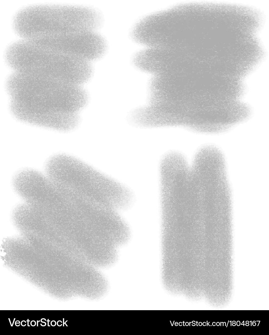 Soft spray painting in gray color Royalty Free Vector Image