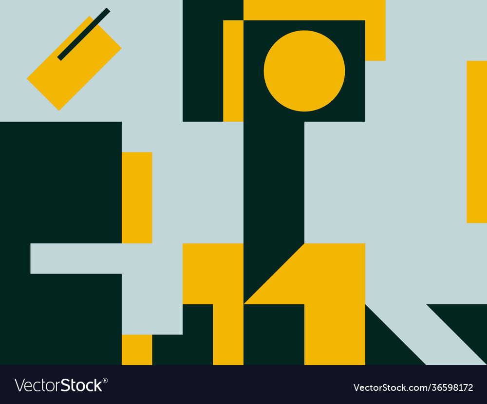 Deconstructed abstract pattern design Royalty Free Vector