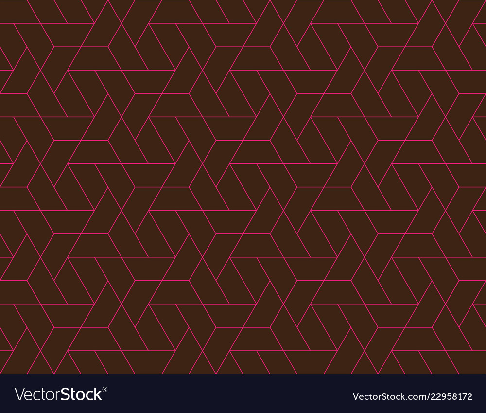 Geometric grid seamless pattern Royalty Free Vector Image
