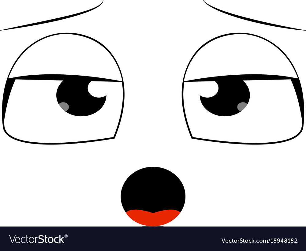 Abstract expression face Royalty Free Vector Image