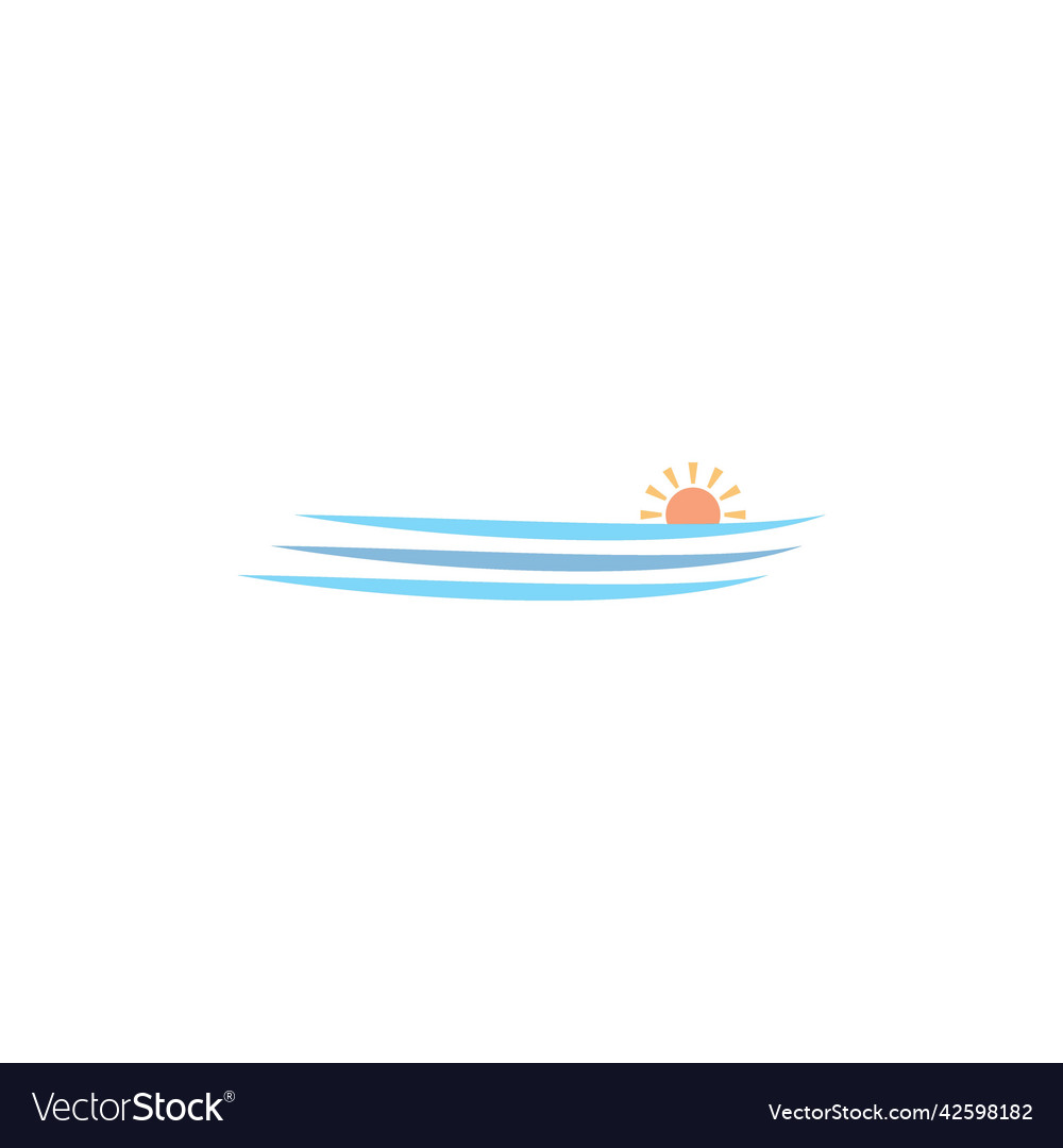 Sun logo Royalty Free Vector Image - VectorStock