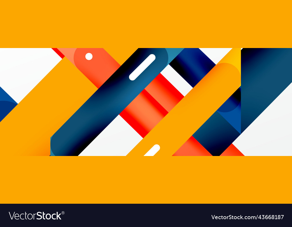 Background overlapping lines dynamic Royalty Free Vector