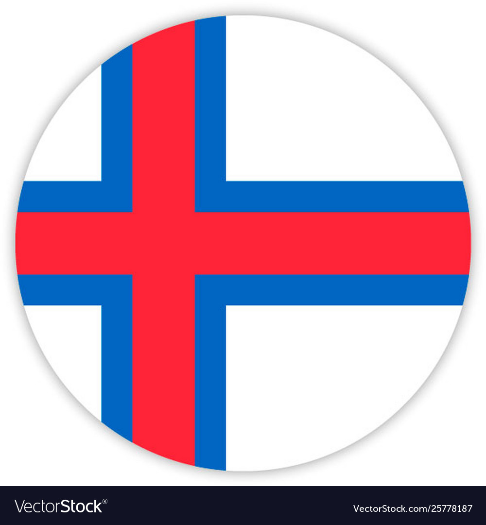 Simple round flag Royalty Free Vector Image - VectorStock