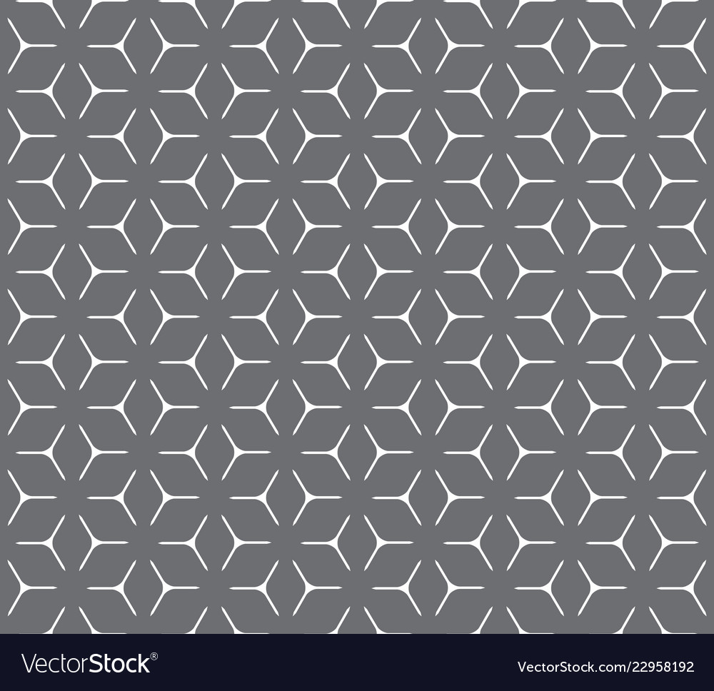 Geometric cubic grid seamless pattern Royalty Free Vector