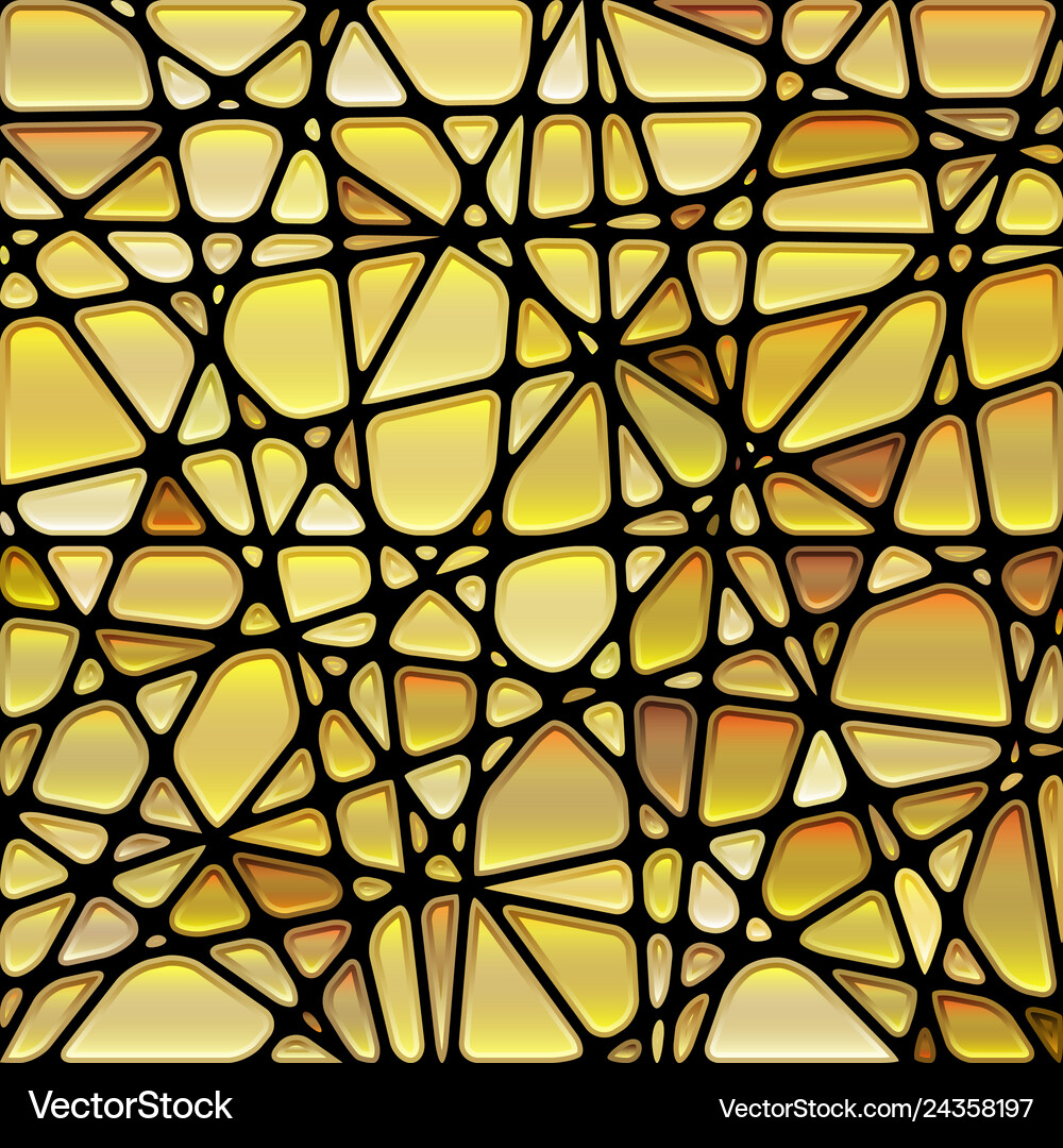 Abstract stained-glass mosaic background Vector Image