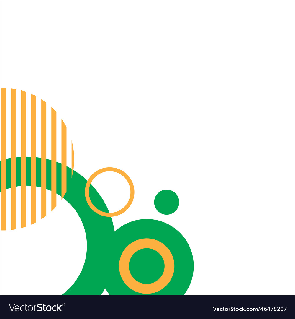 Circle corner Royalty Free Vector Image - VectorStock