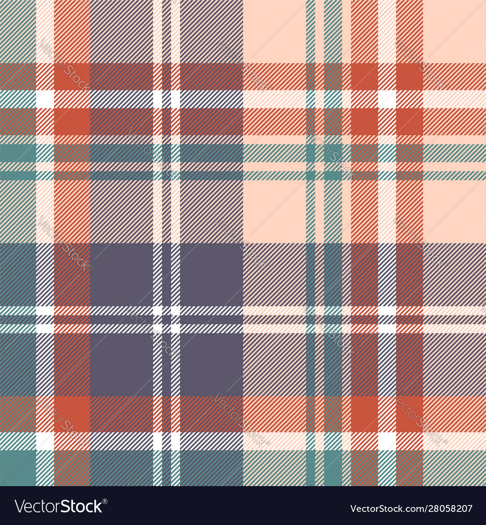 Plaid pattern summer background Royalty Free Vector Image