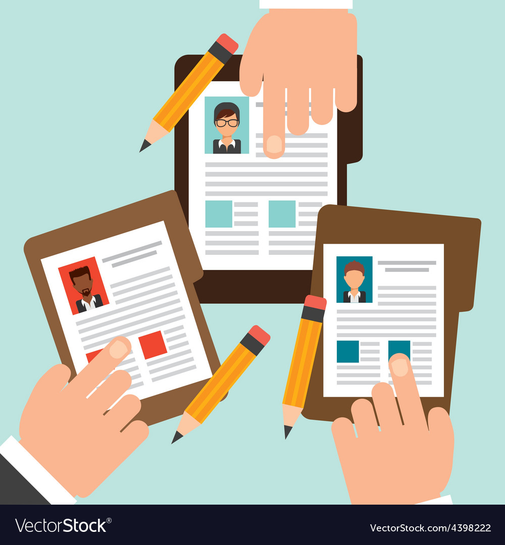 Human resources Royalty Free Vector Image - VectorStock