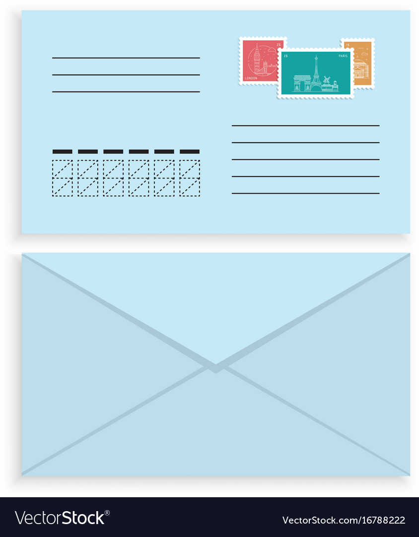 Mail envelope Royalty Free Vector Image - VectorStock
