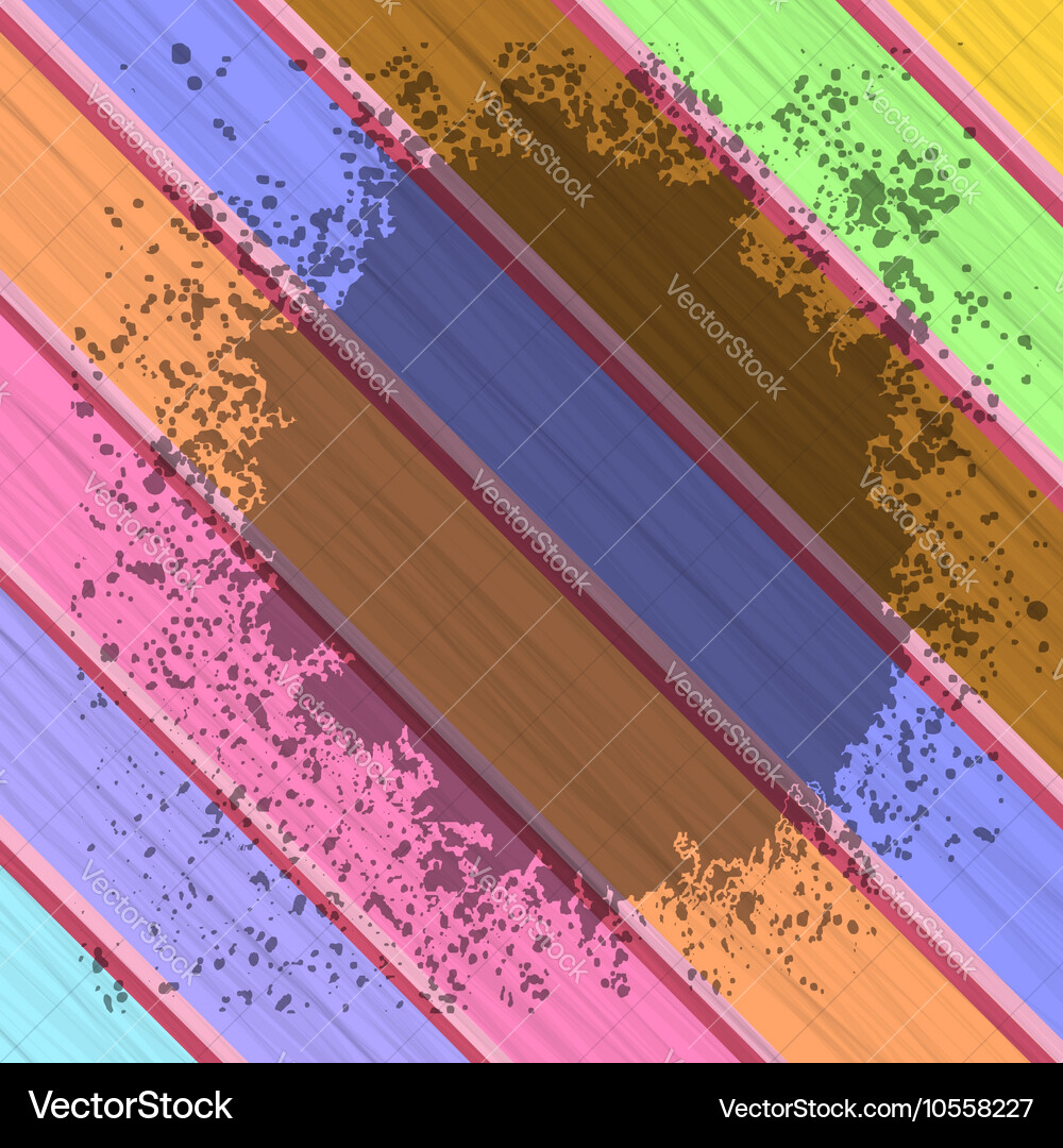 Colored wood planks colorful boards Royalty Free Vector
