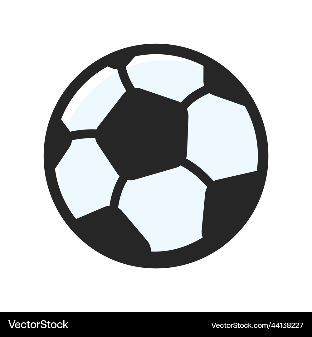 Objects spherical soccer balls for various sports Vector Image