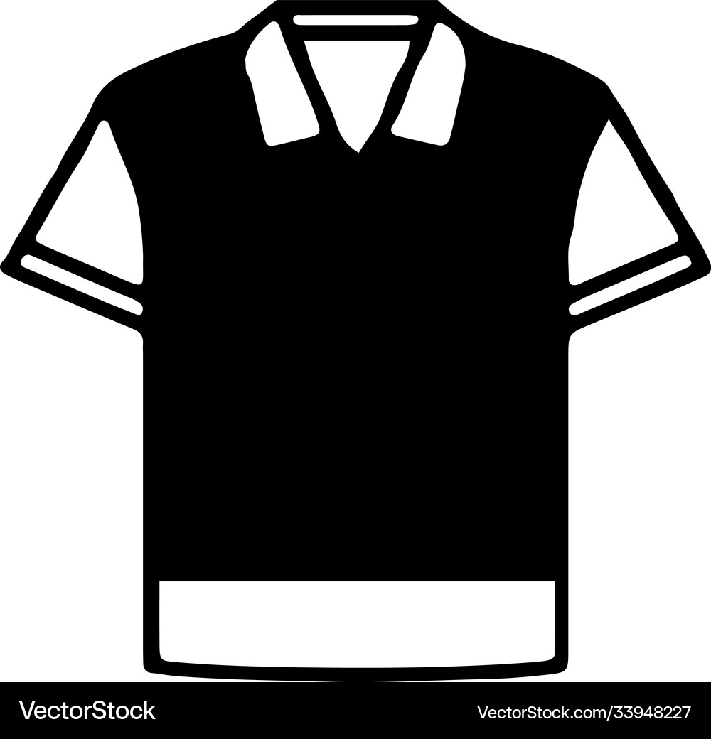 Shirt icon isolated on white background Royalty Free Vector