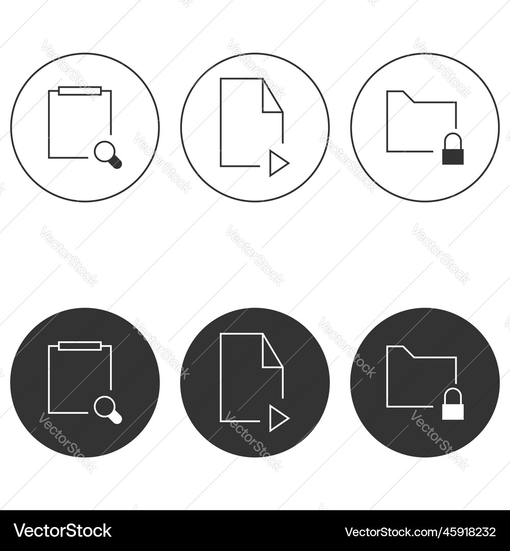 On the theme document Royalty Free Vector Image