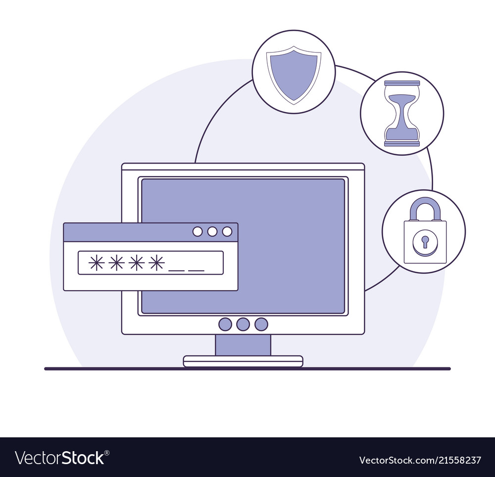 Data center technology Royalty Free Vector Image