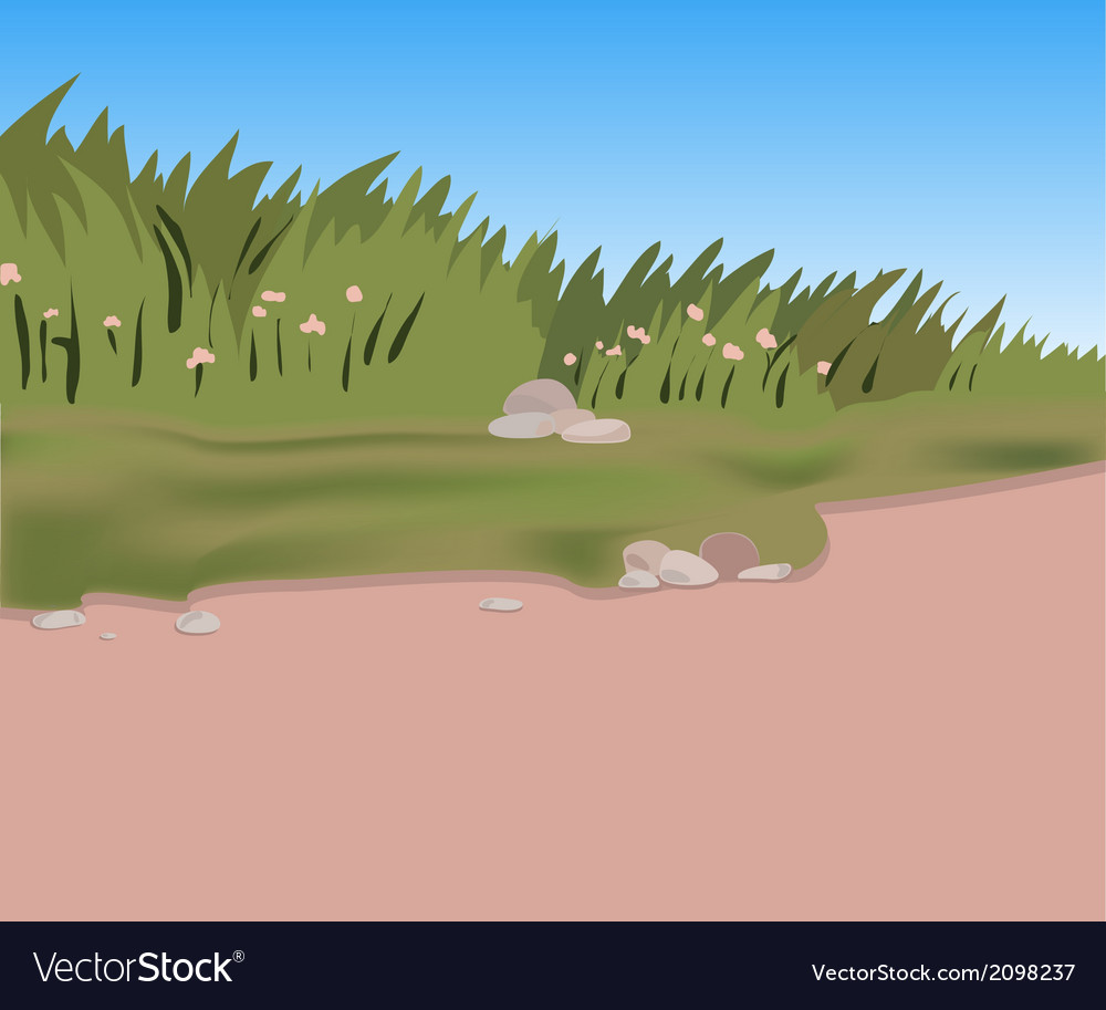 Landscape Royalty Free Vector Image - VectorStock