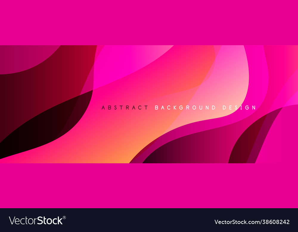 Trendy simple fluid color gradient abstract Vector Image
