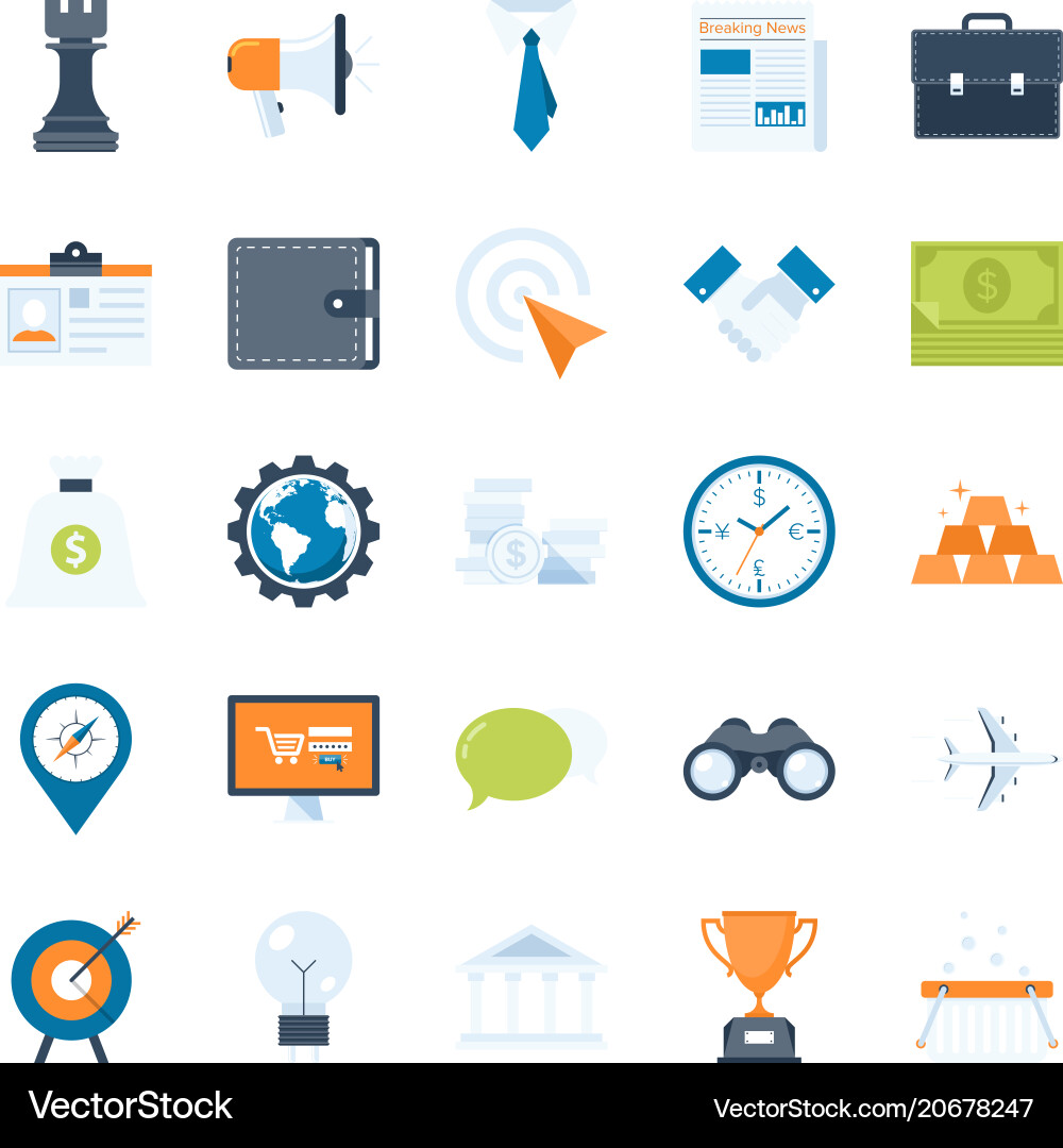 Business and finance Royalty Free Vector Image