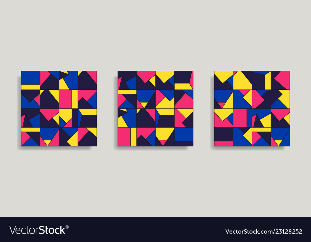 Abstract geometric seamless pattern Royalty Free Vector