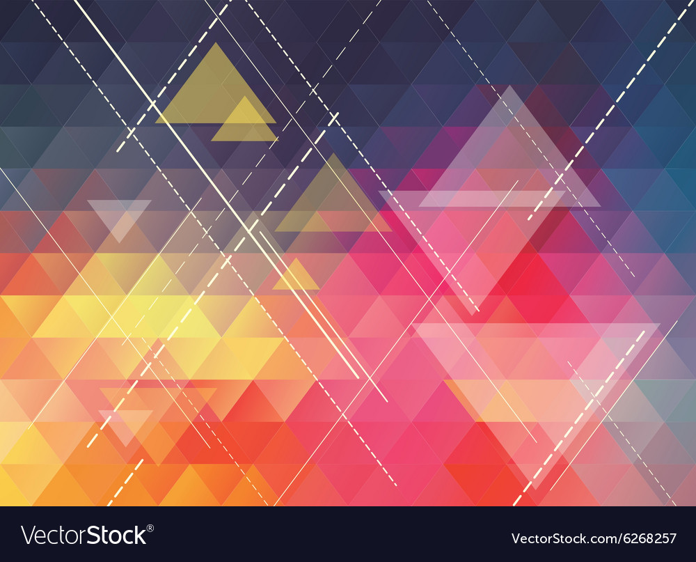 Colorful polygonal abstract background Royalty Free Vector