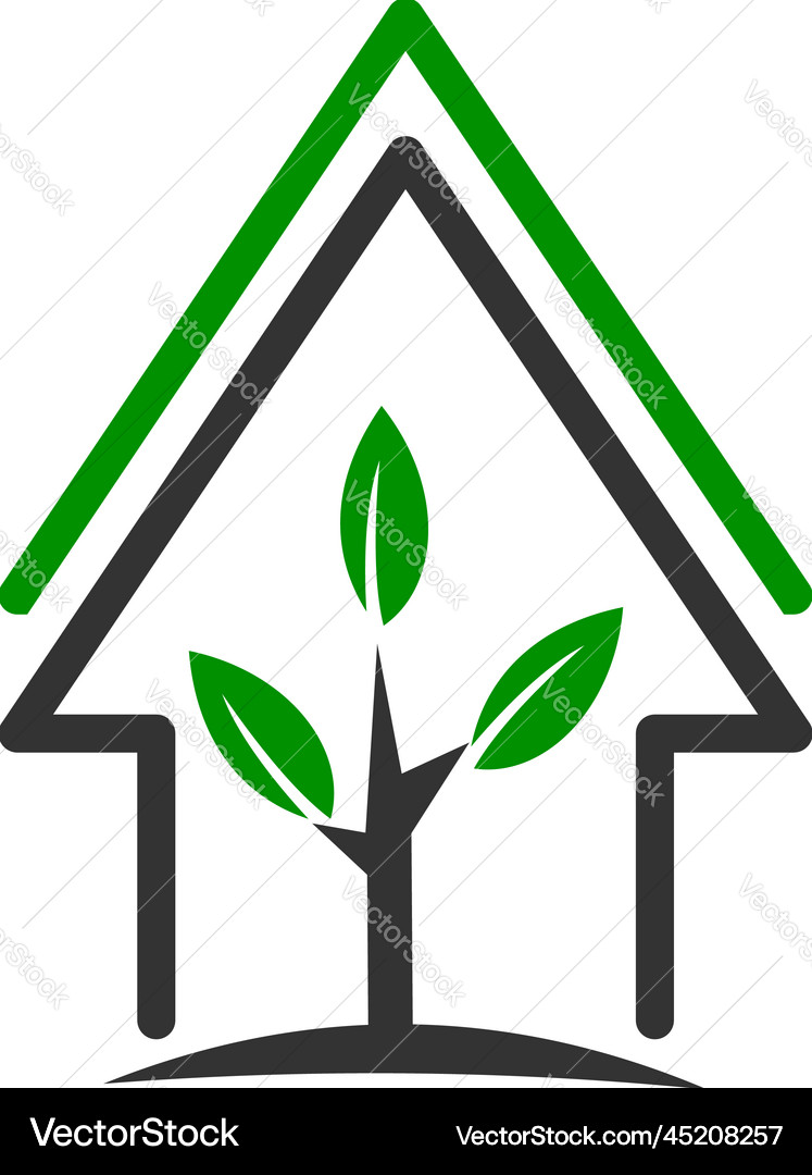 Grow logo design template icon brand identity Vector Image