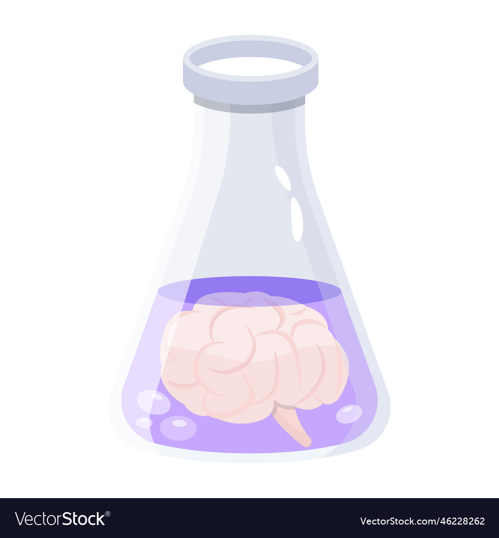 Brain test Royalty Free Vector Image - VectorStock