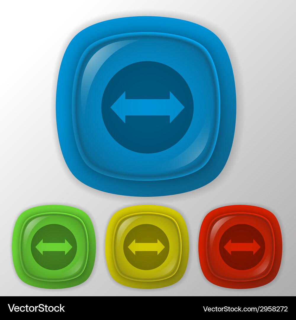 Move arrows Royalty Free Vector Image - VectorStock