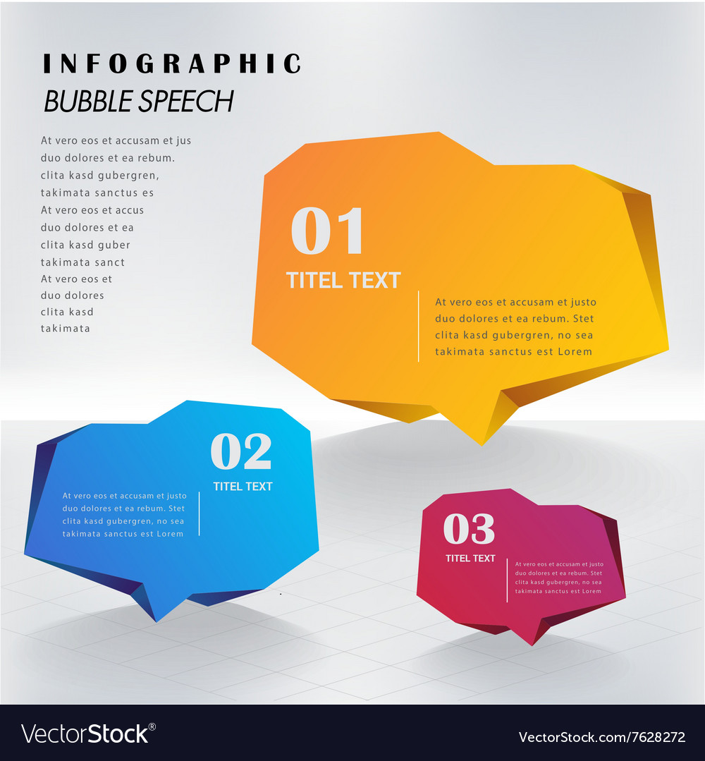 Speech bubble design Royalty Free Vector Image