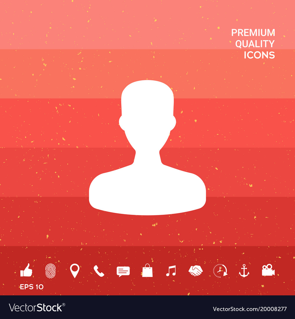 Profile user icon Royalty Free Vector Image - VectorStock